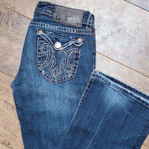 MEK | Jeans | Mek Jeans Island Harbour Womens Boot Cut Jeans 28 X 34 ...